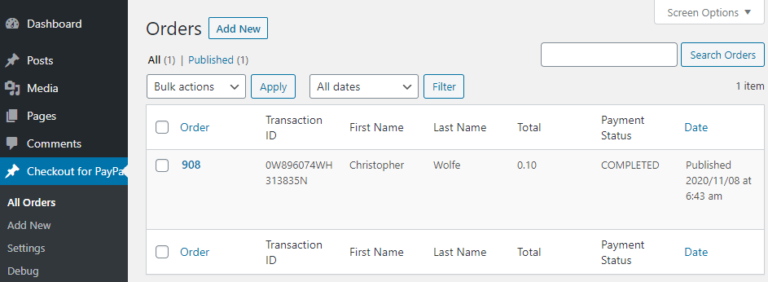 Checkout for PayPal WordPress Plugin – Noorsplugin