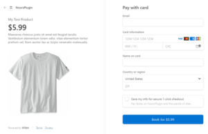 How to Customize the Type of the Stripe Payment Page Button – NoorsPlugin